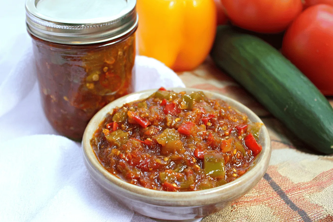 Red Hamburger Relish