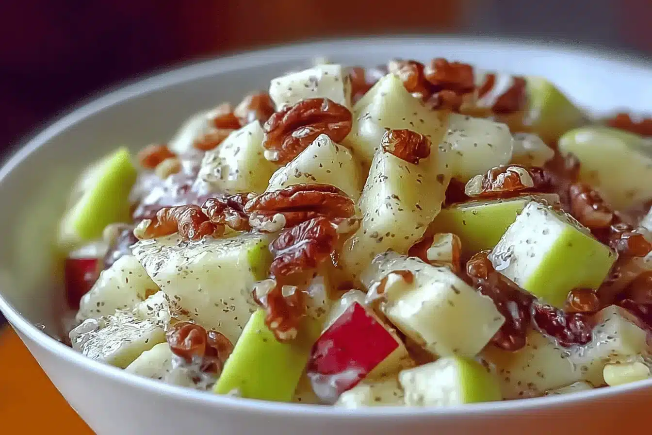 Apple Salad Refreshing Healthy Recipe